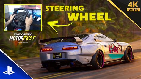 Toyota Supra MK4 With Steering Wheel The Crew Motorfest 4k 60fps