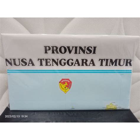 Jual Peta Lipat Provinsi Nusa Tenggara Timur NTT Shopee Indonesia