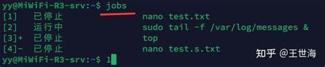 如何查看linux后台运行的进程？如何查看后台运行进程的状态？linux jobs命令 知乎