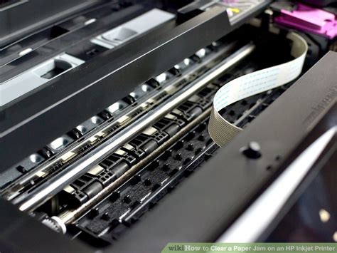 How To Clear A Paper Jam On An Hp Inkjet Printer Steps