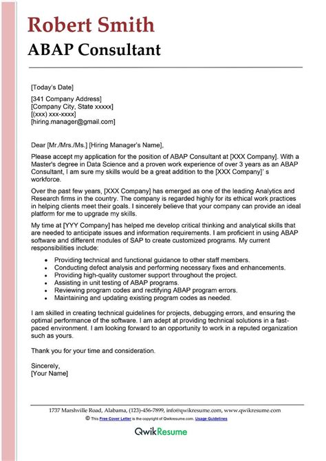 kacsa matrica Sikoltás motivation letter for sap consultant Egyenértékű