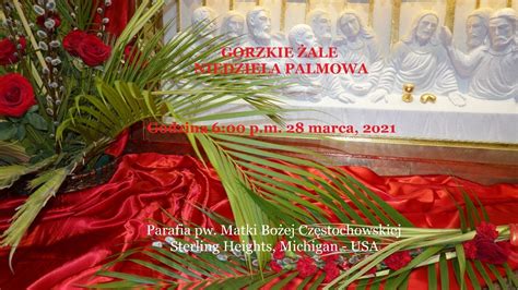 Gorzkie Ale Godz P M Marzec Cz Stochowa Michigan