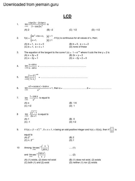 limits continuity and differentia jeemain guru pdf maxima and minima function mathematics