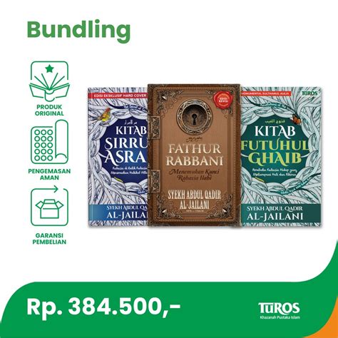 Jual Rene Turos Paket Bundling BUNDLING BUKU FUTUHUL GHAIB Sirrul