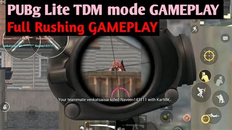PUBg Lite TDM Mode GAMEPLAY YouTube