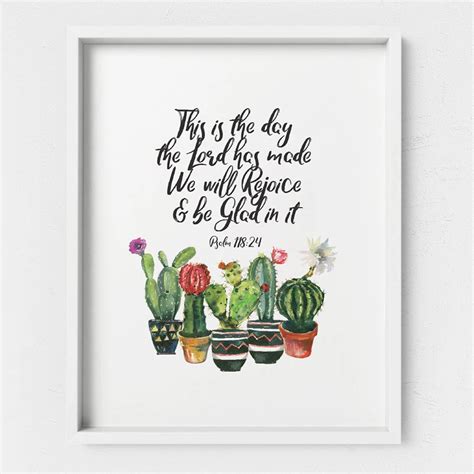 Psalm arte de pared con versículo de la Biblia para niños dibujo de