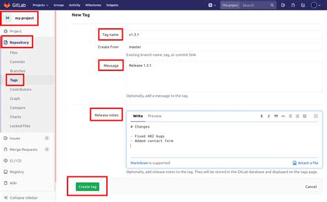 Git How To Create Releases In GitLab Stack Overflow