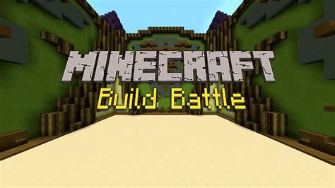 Minecraft Build Battle Mini Game Premium Server Youtube