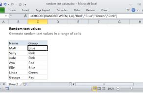 Random Number From Fixed Set Of Options Excel Formula Exceljet