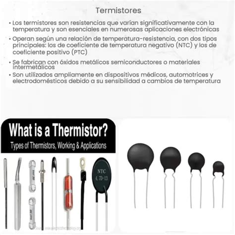 Qué son los termistores