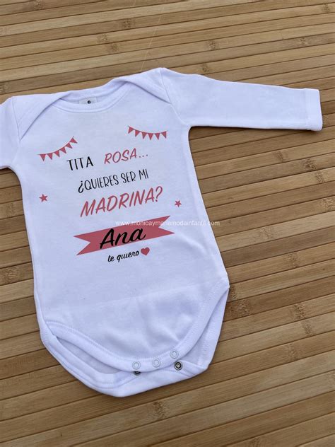 Body Personalizado Quieres Ser Mi Madrina O Padrino COMPRA AHORA En