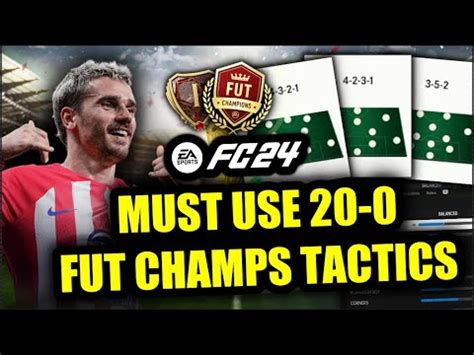 BEST META Tactics For Rank 1 Fut Champions Full Set Up Tutorial EA