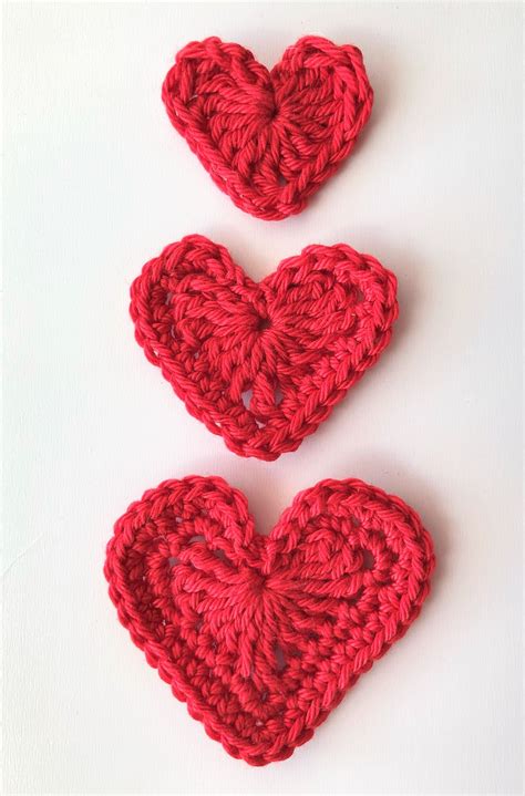 Crochet Heart Free Pattern Web Learn How To Crochet Hearts With 25 Free