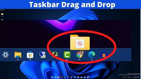 How To Enable Drag And Drop To The Taskbar In Windows Youtube