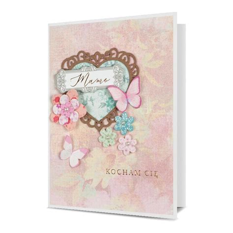 Kartka na Dzień Mamy Mamo Kocham Cię