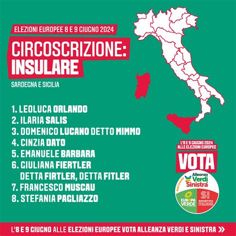 Candidati Alleanza Verdi E Sinistra Elezioni Europee 2024 Alleanza