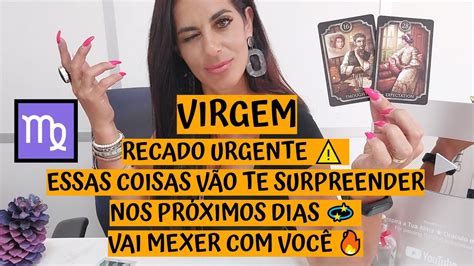 VIRGEM RECADO URGENTE ESSAS COISAS VÃO TE SURPREENDER NOS