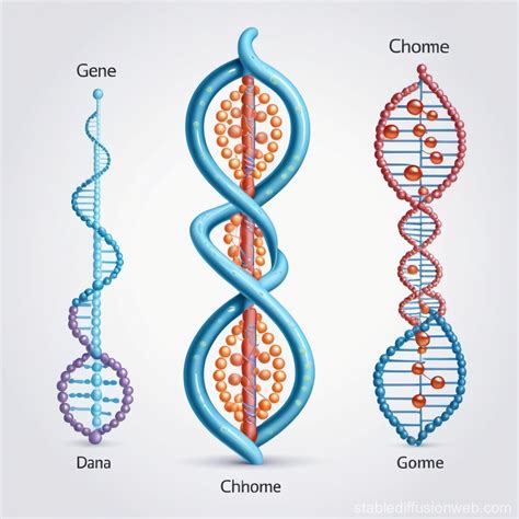 Cell Structure Gene To Chromosome In Molecular Biology Stable