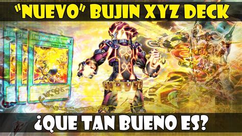 NUEVO BUJIN XYZ DECK CON EL NUEVO SOPORTE DE TENKI PARA HACER