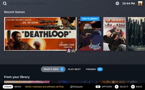 Here S What The Steam Deck UI Will Look Like On Your Desktop PC Gamer