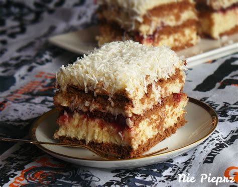 Kokosowe ciasto bez pieczenia szybkie i łatwe