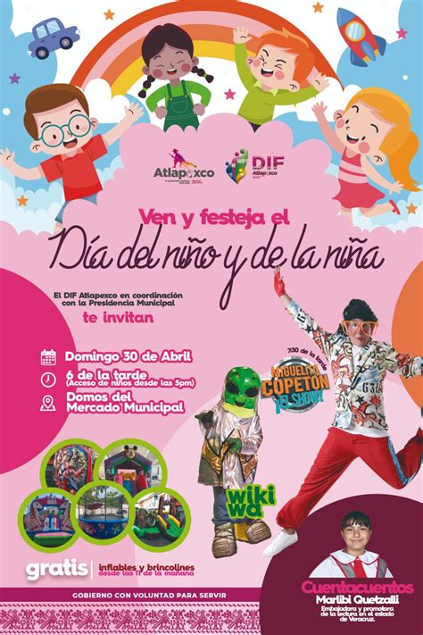 En grande festejarán el día del niño y la niña Noticias de Hidalgo