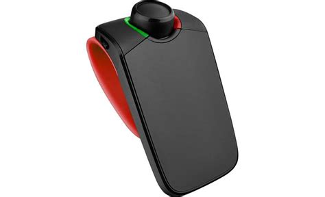 Parrot MINIKIT Neo 2 HD Red Voice Controlled Portable Bluetooth
