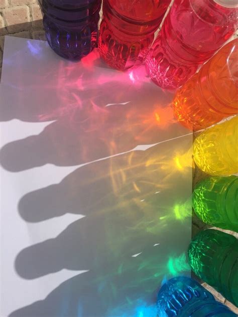 Bouteilles Sensorielles Arc En Ciel Maman Seny Et Compagnie
