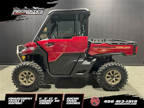 Used 2024 Can Am DEFENDER HD10 LIMITED CAB In Saint Eustache