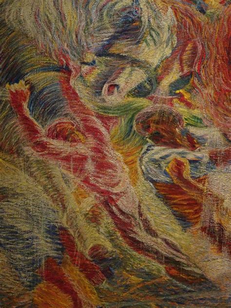 Detail The City Rises Umberto Boccioni Dsc Flickr