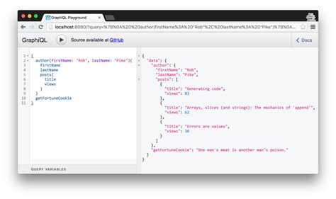 github nilstgmd graphql starter kit a graphql server example written in golang integrating