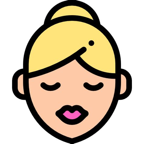 Woman Detailed Rounded Lineal Color Icon