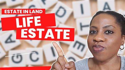 Types Of Life Estate Freehold Estate Illinois Broker Exam Youtube