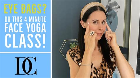 Eye Bags Do This 4 Minute Face Yoga Class YouTube