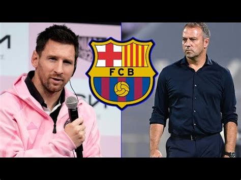 Urgent Un Tr S Bon Message De Messi Barcelone Peine Arriv Un