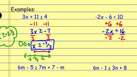 How To Solve A Multi Step Inequality