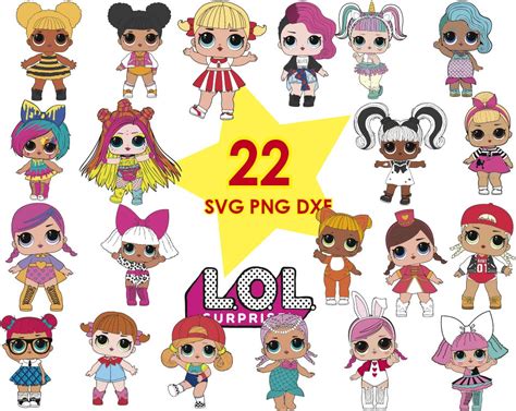 Lol Surprise Dolls Svg Lol Surprise Diva Svg Lol Surprise Inspire