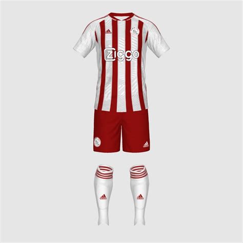 Ajax Home Kit Concept FIFA 23 Kit Creator Showcase