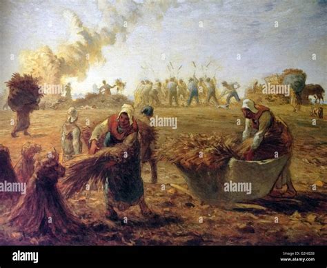 Oil On Canvas Painting By The French Artist Jean Francois Millet 4th