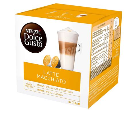 Dolce Gusto Nescafé Café Latte Macchiato en cápsulas 8 uds