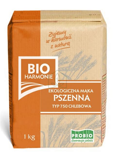 Mąka Pszenna Typ 750 Chlebowa BIO 1 kg Bio Harmonie
