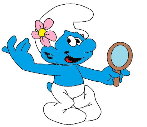 Disegno Di Puffo Civettuolo Da Colorare Pagine Da Colorare Gratis