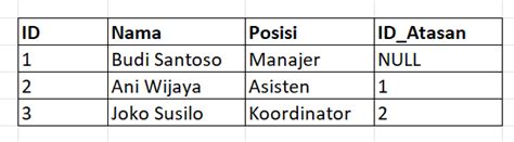 Yuk Pelajari Apa Itu Self Join Table SQL Contohnya