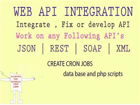 an integrated api fix or develop rest json xml and soap api upwork