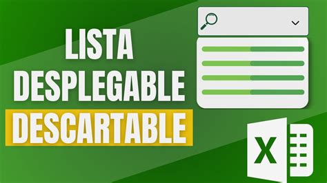 Crea una Lista Desplegable Dinámica en VBA Filtrado Inteligente con