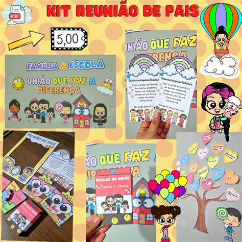 Kit Reuni O De Pais Educa Arte Educa Arte Hotmart