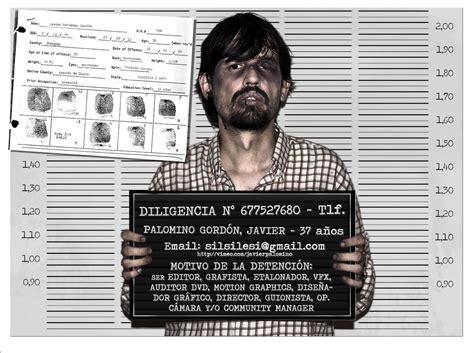 Ficha Policial Disenos De Unas Thing 1 Fotografia