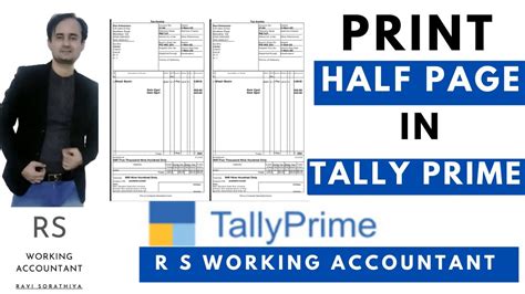 Invoice Print Setting In Tally Prime Printable Templates Free