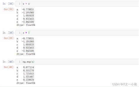 pandas数据结构简介 pandas dtype csdn博客