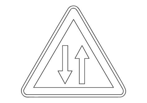 Imprimer Des Coloriages De Panneaux De Signalisation De Danger Sur La